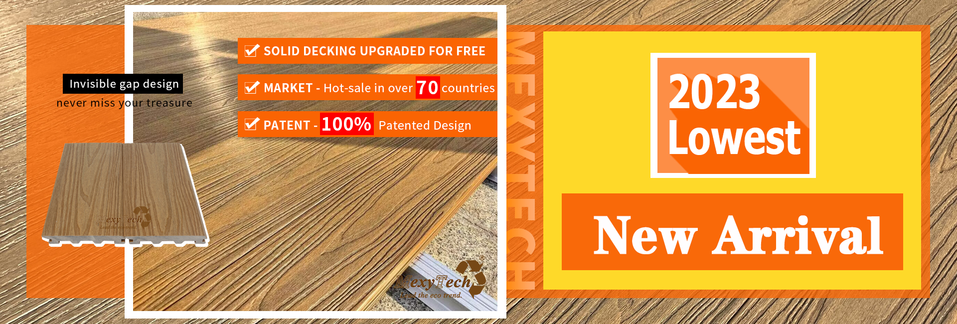 WPC Decking, Fence, Gate, Cladding Manufacturer丨Mexytech